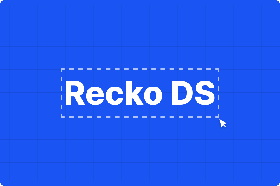Building Recko Design System | Suwardhan Ahirrao