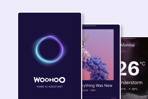 Designing OS experience for WooHoo smart hub | Suwardhan Ahirrao